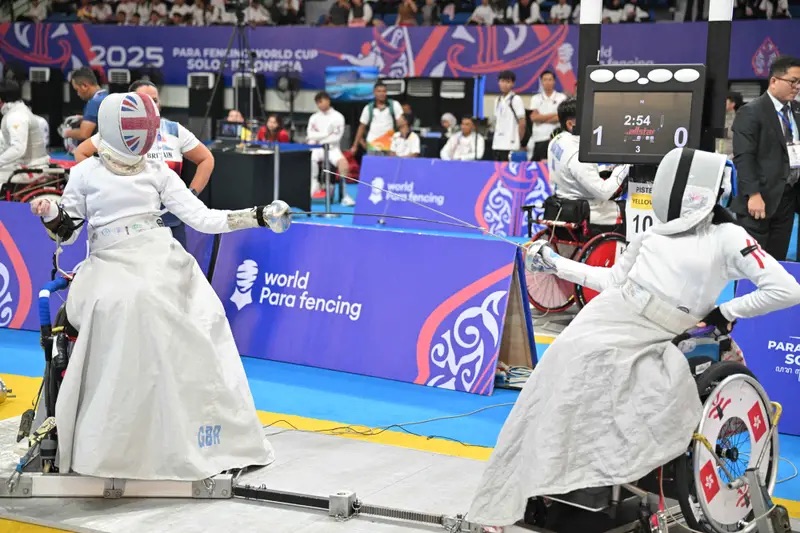 Trio Of Medals For Collis: Para Fencing World Cup Indonesia Report ...